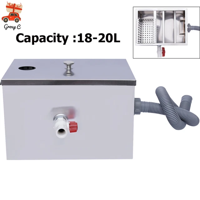 COMMERCIAL OIL-WATER SEPARATORS Grease Traps Waste Disposal Fat ...