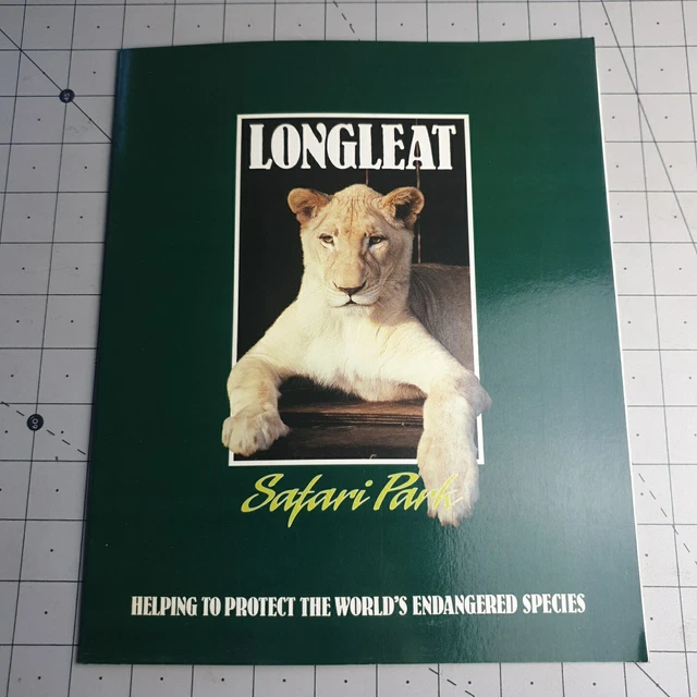 LONGLEAT SAFARI PARK Retro Official Souvenir GuideBook 1991 Book £30.00 ...