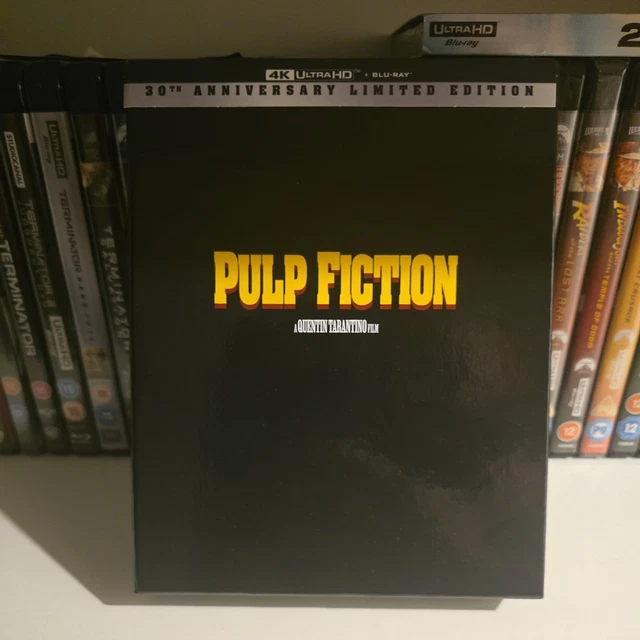 PULP FICTION (30TH Anniversary Collector's Edition 4K Ultra HD Blu Ray ...