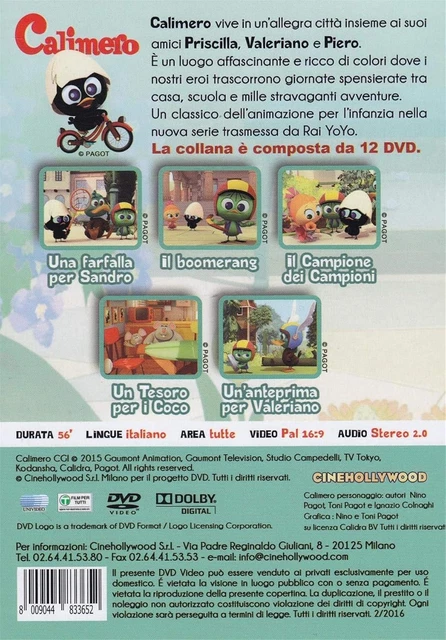 CALIMERO - GRANDI Risate Con Calimero (DVD) Cartoni Animati £5.13 ...