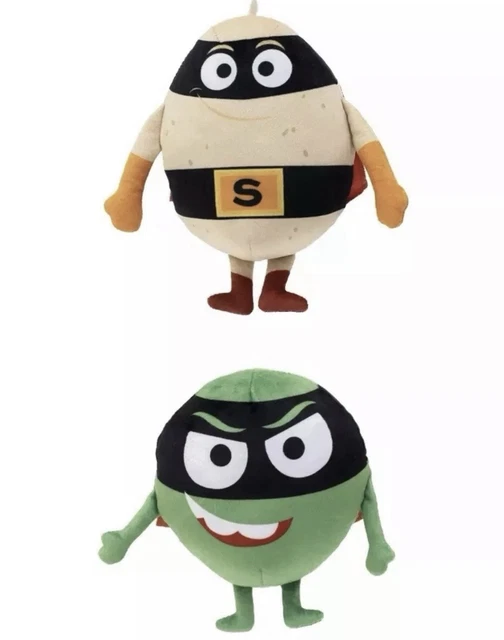 SUPERTATO & EVIL Pea Soft Plush Toys Bundle Supertato Book Series ...