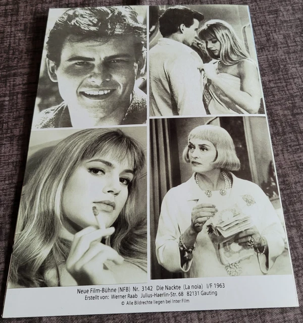 NFB-FILMPROGRAMM: HORST BUCHHOLZ & CATHERINE SPAAK im Film "Die Nackte ...