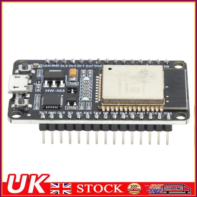 Esp 32s Esp Wroom 32 Esp32 Bluetooth Compatible Wifi Dual Core Cpu Development B £7 59 Picclick Uk