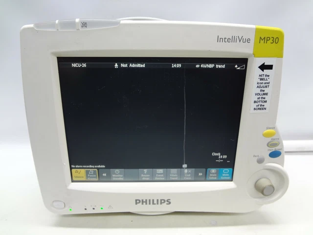 MONITOR DE PACIENTE Philips MP30 IntelliVue EUR 71,67 - PicClick ES