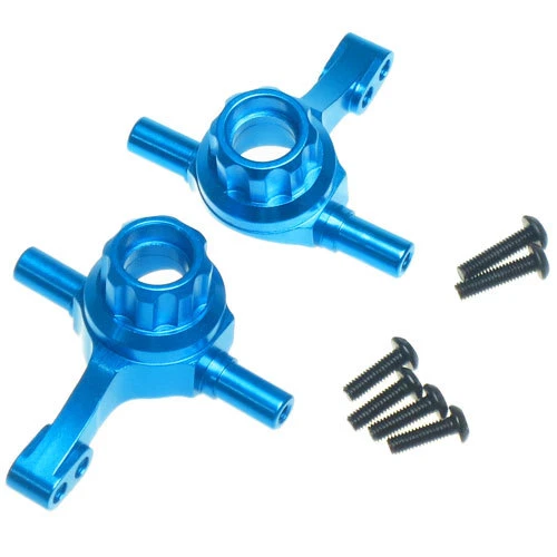 TT02 BLUE ALLOY front knuckle arms for Tamiya TT02 TT-02 1:10 RC drift race car EUR 23,51 ...