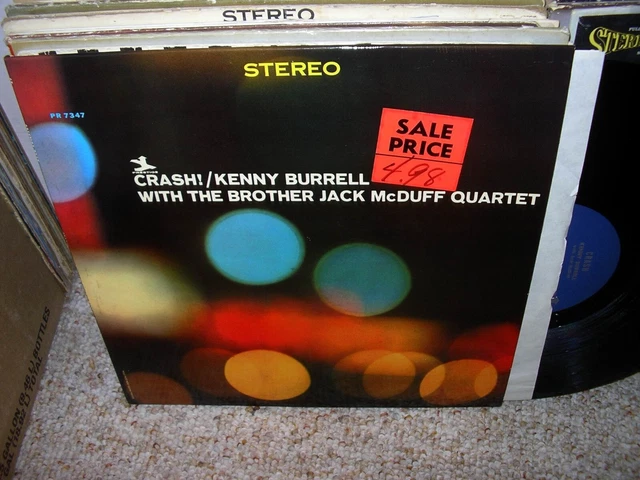 KENNY BURRELL/HAROLD VICCK/RAY BARRETTO-Crash-OR.PRESTIGE BLUE TRIDENT ...