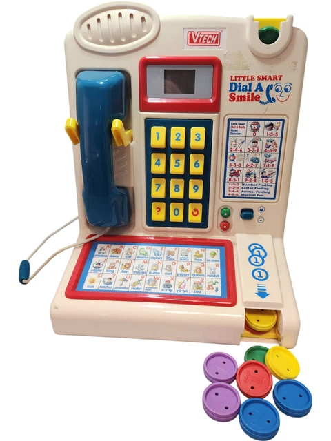 VTECH LITTLE SMART Dial A Smile Educational Toy Interactive Learning £ ...
