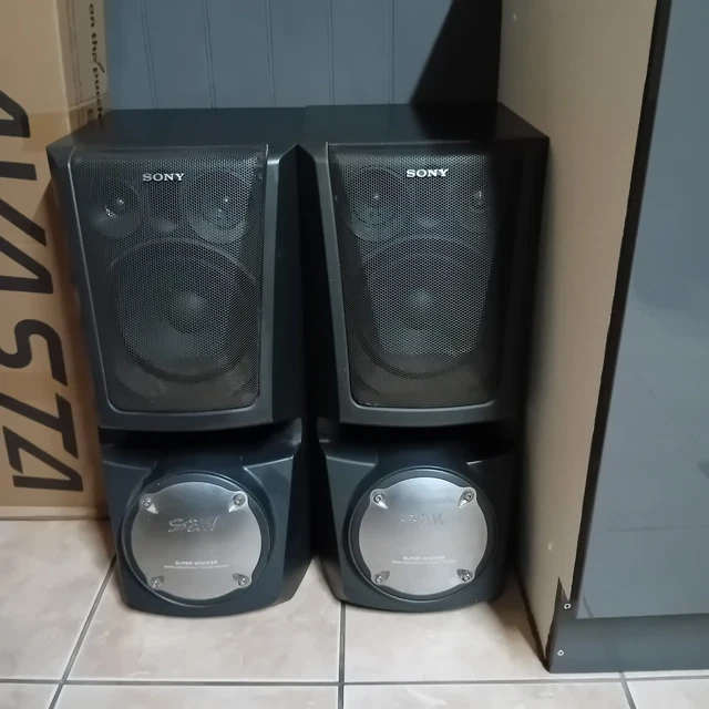 SONY SS-XB80V 4-WAY Hifi Speakers 8 Ohms Speaker System SAW Superwoofer ...