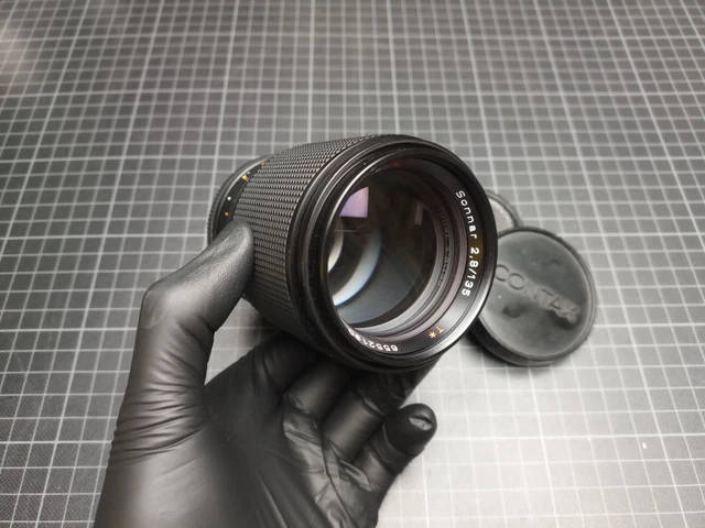 CONTAX CARL ZEISS Sonnar 135mm f/2.8 AEJ, C/Y lens, Yashica, 2,8, CY, T* EUR 99,00 - PicClick DE