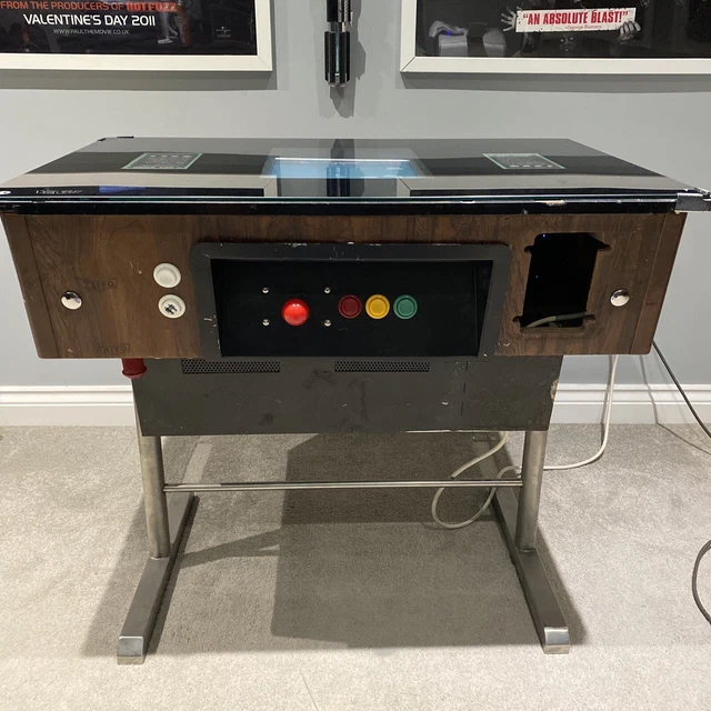 VINTAGE TAITO ARCADE Space Invaders Cocktail Table With 1000s Of Games £400.00 - PicClick UK