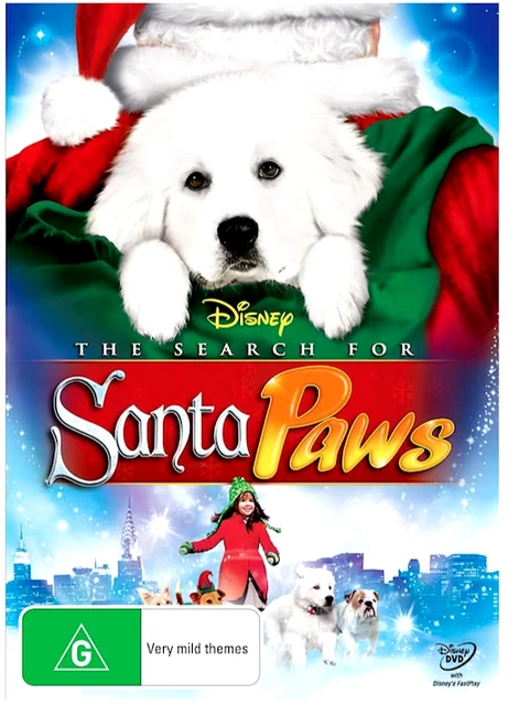 THE SEARCH FOR Santa Paws DVD (2010) Disney Region 4 Brand New Sealed ...