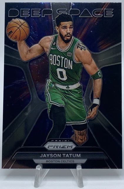 JAYSON TATUM 2023-24 Panini Prizm insert espace profond #10 FINALES ...