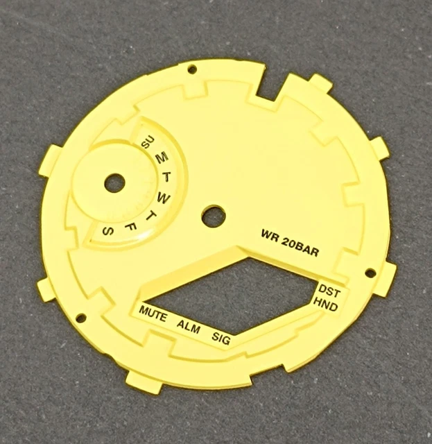 CASIO G-SHOCK GA-2100 2110 CasiOak - Matte Yellow Dial DIY Mod UK £19. ...