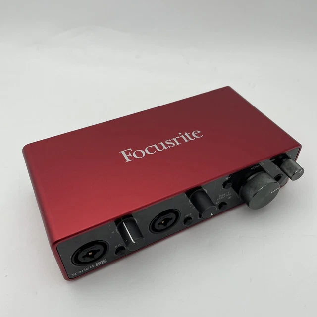 FOCUSRITE SCARLETT 2I2 3rd Gen. 2-Channel USB Audio Interface - MOSC0025 *AS_IS* EUR 57,90 ...