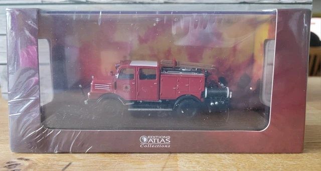 1:76 SCALE ATLAS Editions Horch H3A Fire Engine, Sealed Box £8.00 ...