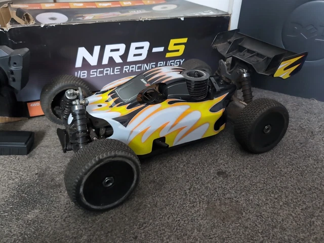 SCHUMACHER NANDA SWIPT NBR-5 4wd Nitro Buggy 1/8 Scale £156.68 ...
