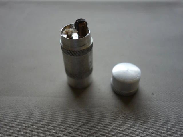 RARE WWII WW2 German Wehrmacht Aluminium Trench Cigarette Petrol Pocket ...
