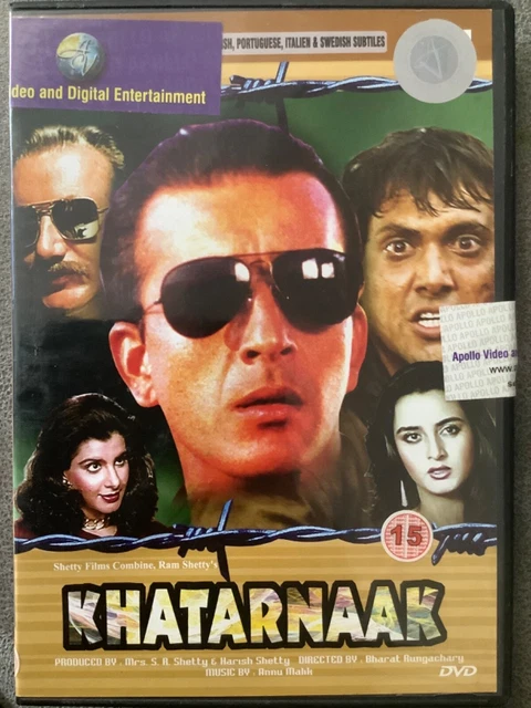 KHATARNAAK - *SANJAY Dutt *Govinda *Farha *Anita Raaj *Anupam Kher ...