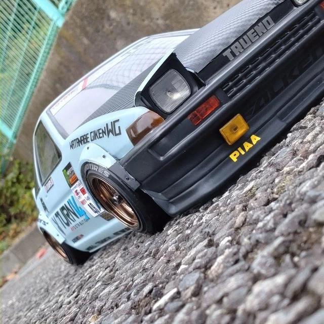 PANDORA AE86 SPRINTER Trueno 3DR RC Drift Body PAB-3178 D-CRAFT LED ...