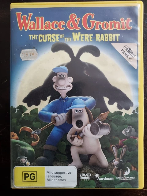 WALLACE & GROMIT The Curse of the Were Rabbit - Family Children Kid ...