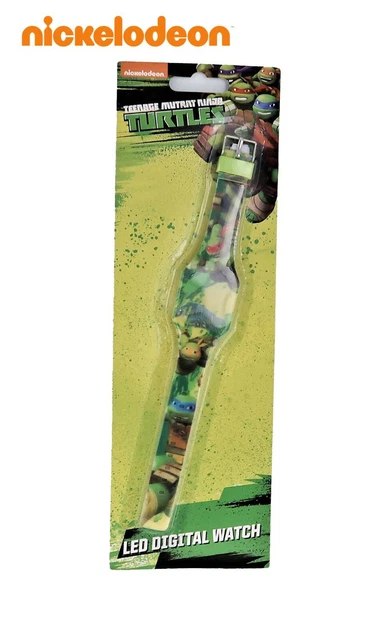 TEENAGE MUTANT NINJA Turtles Led Digital Watch Nickelodeon Tmnt ...