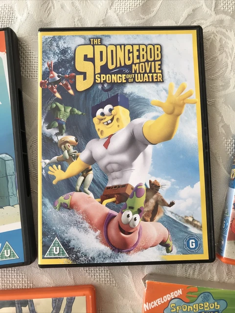 SPONGEBOB SQUAREPANTS MOVIE DVD Bundle x 5 Tide & Seek/Spongicus/Lost ...