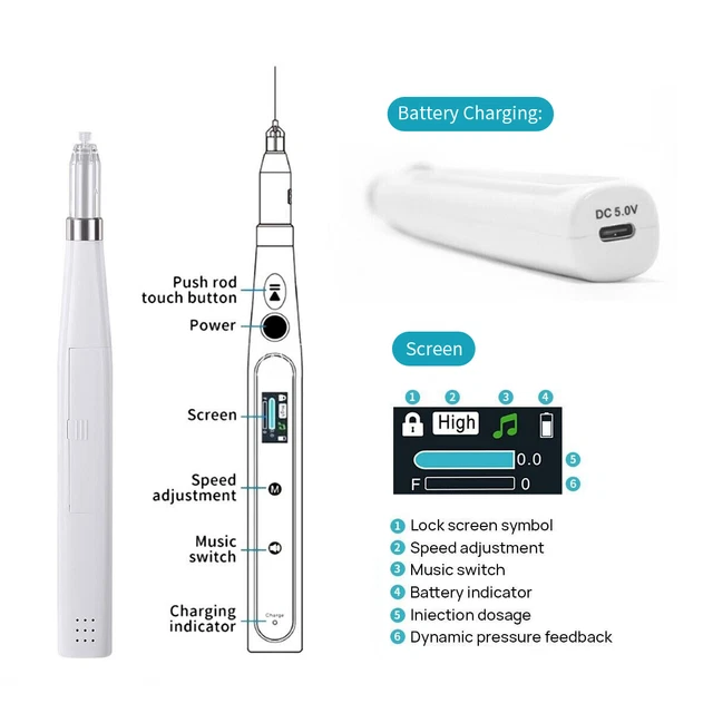 ELECTRIC DENTAL PAINLESS Oral Local Anesthesia Delivery Device ...