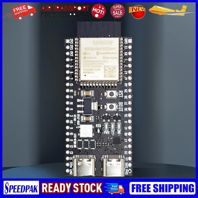 PLACA DE DESARROLLO ESP32/ESP32-S3/ESP32-C3 ESP32 doble tipo-C ESP32-S3-DevKitC-1 EUR 11,01 ...