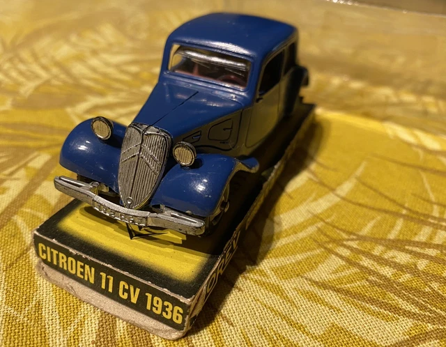 NOREV ANCIEN 1/43 CITROEN 11 CV 1936 N*29 Couleur Bleu Nuit avec boite EUR 75,00 - PicClick FR