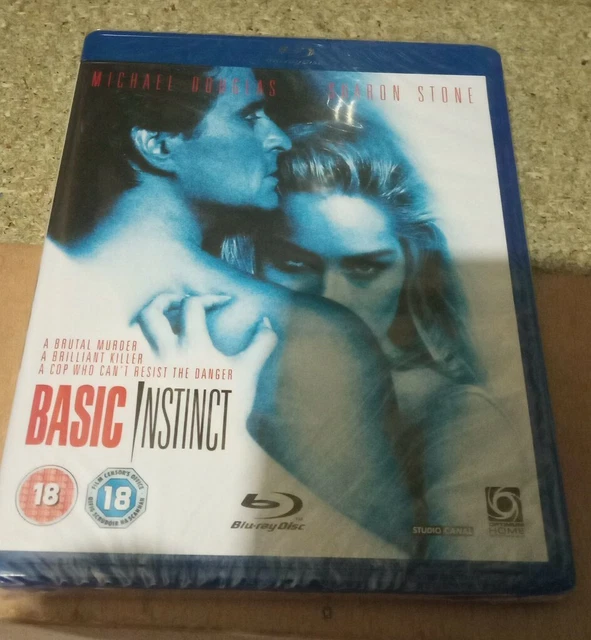 BASIC INSTINCT (BLU-RAY) Michael Douglas, Sharon Stone - NEW & factory sealed £7.99 - PicClick UK