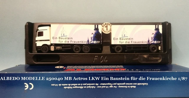 ALBEDO MODELLE 250040 MB Actros LKW Ein Baustein für die Frauenkirche 1 ...