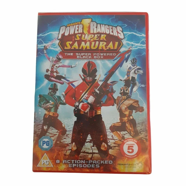 POWER RANGERS SUPER Samurai: Super Powered Black Box [DVD]~*Disc ...
