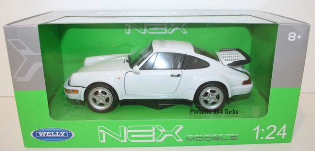 WELLY NEX 1/24 Scale 24023W - Porsche 964 Turbo - White £24.99 ...