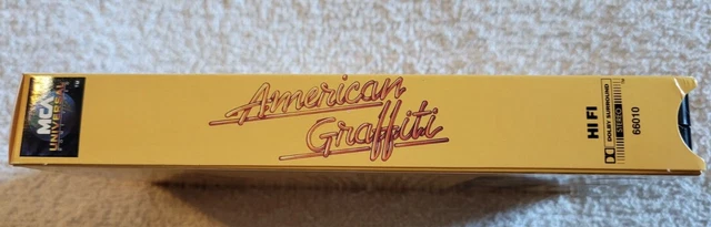 AMERICAN GRAFFITI VHS - 1973 George Lucas - Harrison Ford Ron Howard ...