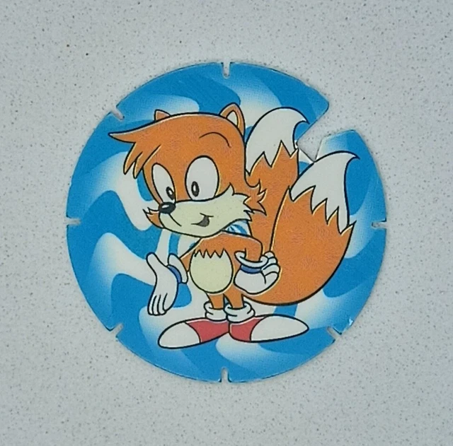 POG VOLANT SONIC 20 BN TROC'S Pogs Kini Kinis Slammers Caps Flip Tazos ...
