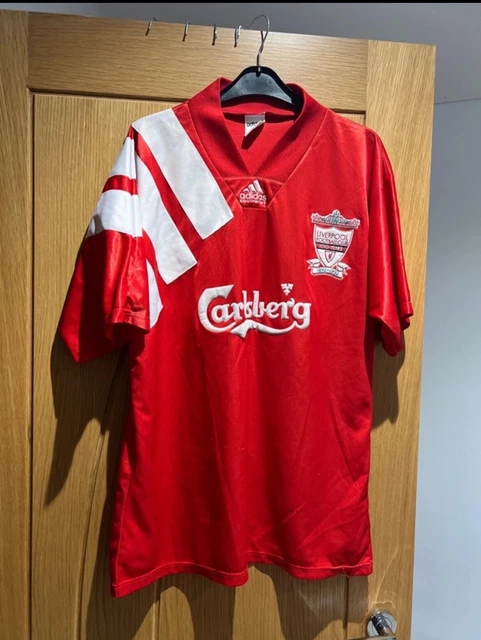 LIVERPOOL FC LARGE football shirt. Adidas. Centenary top. 1992. Retro ...