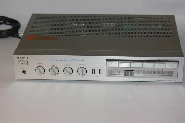 AMPLI SONY MODEL No. TA-AX3 Stéréo fonctionne mais à vérifier EUR 50,00 ...