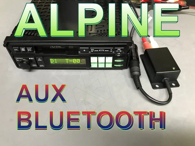 VINTAGE CAR RADIO Alpine_7288_7294_7390_7618 Aux Bluetooth £134.40 ...