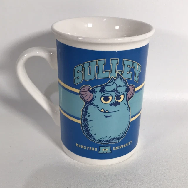 DISNEY PIXAR MONSTERS University Blue Coffee Tea Cup Mug Sulley Mike £ ...