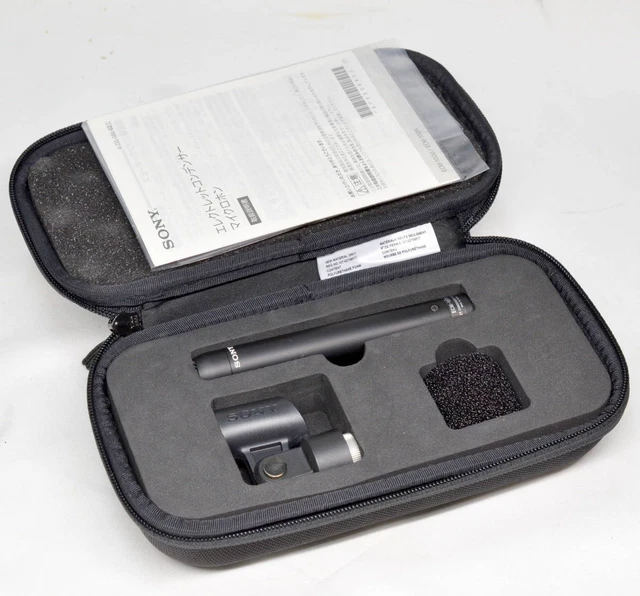 UN SONY ECM-100N Omnidirezionale Alta Risoluzione Microfono ...