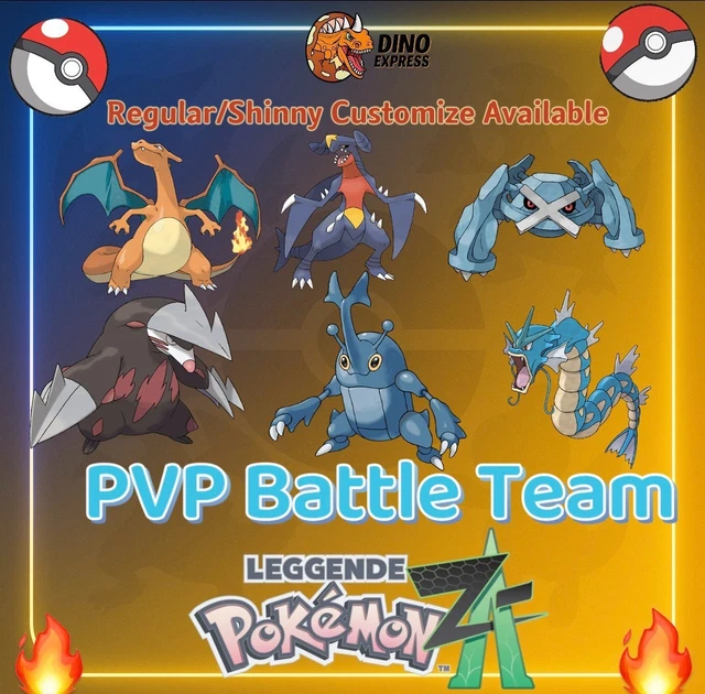 SANDSTORM DRAGON PVP Squad🔥Pokemon Legends ZA Z-A Shiny/Regular 6IV ...