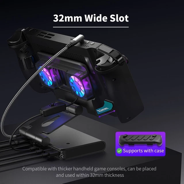 HIGH-SPEED DOCKINGSTATION 4K@144HZ Aluminiumgehäuse für ROG X ...