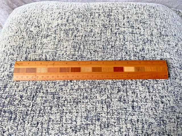 NEW ZEALAND AOTEAROA Souvenir Native Timbers Wooden 12 Inch Ruler £9.99 ...