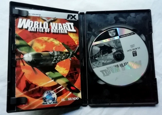 WORLD WAR II Battle Of Britain Game PC-CD-Rom Windows 98, XP, Spanish ...