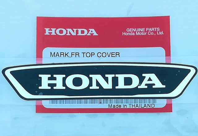 ORIGINAL HONDA FOLIEN-AUFKLEBER-10CM-CHROM-STICKER-SCHRIFTZUG-LOGO ...