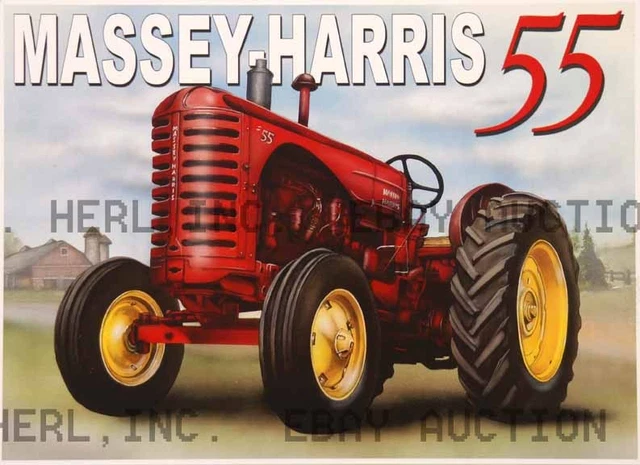 MASSEY HARRIS PACEMAKER Tractor Poster advertisement ca 8 x 10 print ...