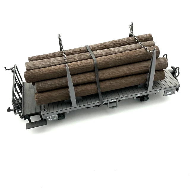 LGB 45140, Rungenwagen für Holztransport der RhB, kein Anlagenbetrieb, OVP EUR 93,97 - PicClick DE