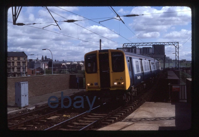 ORIGINAL 35MM SLIDE -Class 314 EMU - 314-201 at Partick station ...
