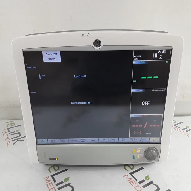 GE HEALTHCARE CARESCAPE B650 w/ Masimo PDM Patient Monitor $1,838.00 ...