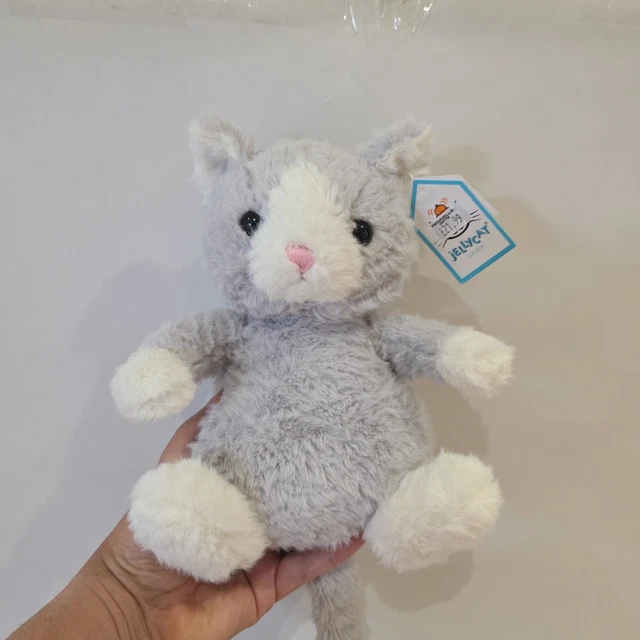 JELLYCAT VERY RARE Retired Shimmer Mitten Kitten, Brand New With Tags ...